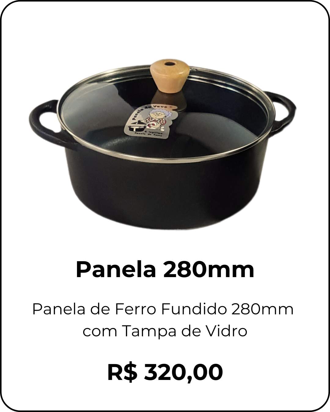 Comprar Agora - Panela da Vovó